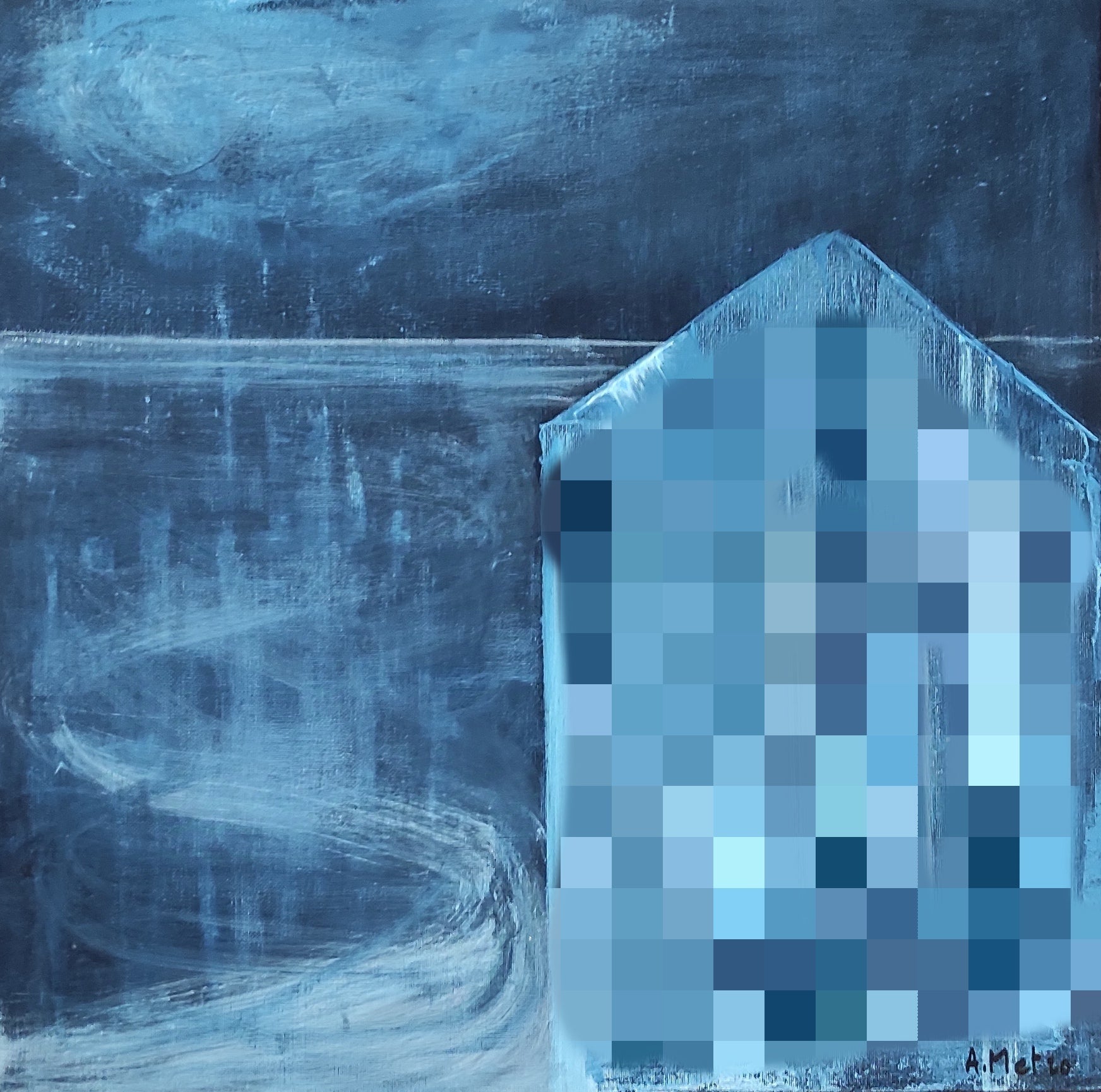 La cabine - pixel – ADELINE METRO - ART